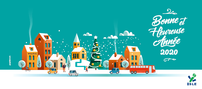 Bonne et heureuse année 2020 - Site officiel de la ville d’Isle