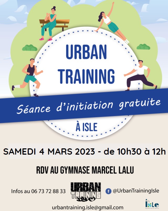 Séance découverte d'urban training - Site officiel de la ville d’Isle
