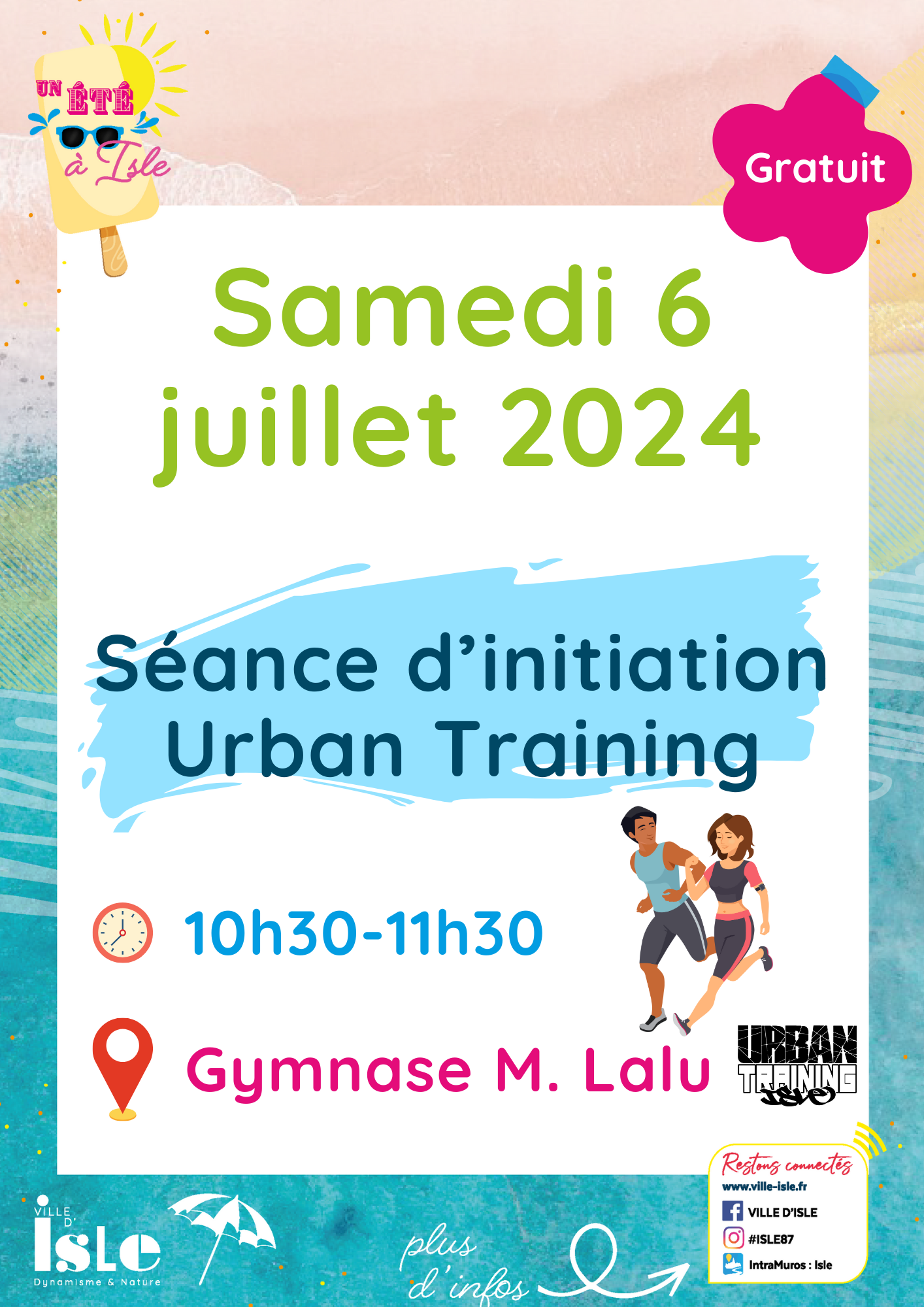 Séance d’initiation à l’Urban training - Site officiel de la ville d’Isle